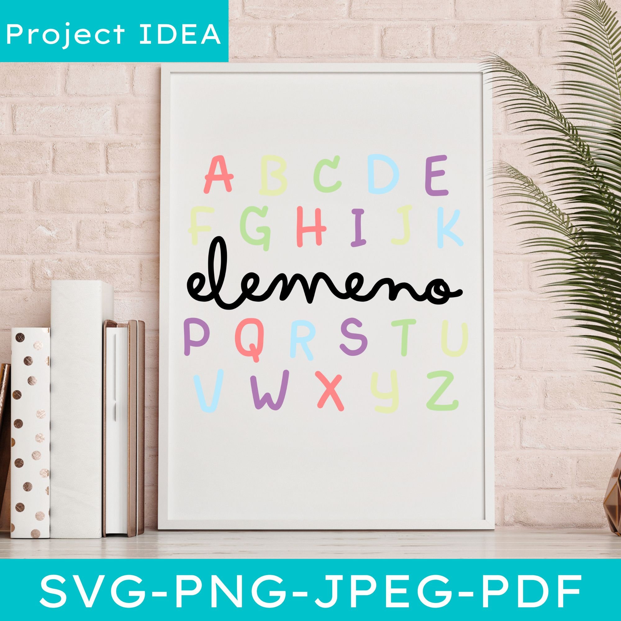 Alphabet Elemeno/teacher School Cute/abc Elemeno/kindergarten Teacher ...