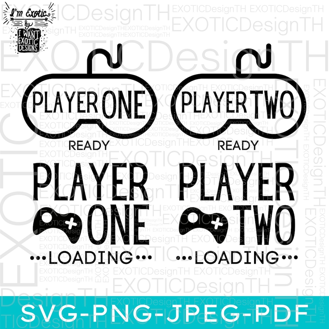 Player 1 Player 2 Ready Svg/player Gamer Svg/player One Player Two ...