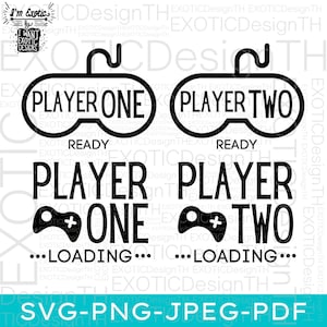 Player 1 Player 2 Ready Svg/player Gamer Svg/player One Player Two ...