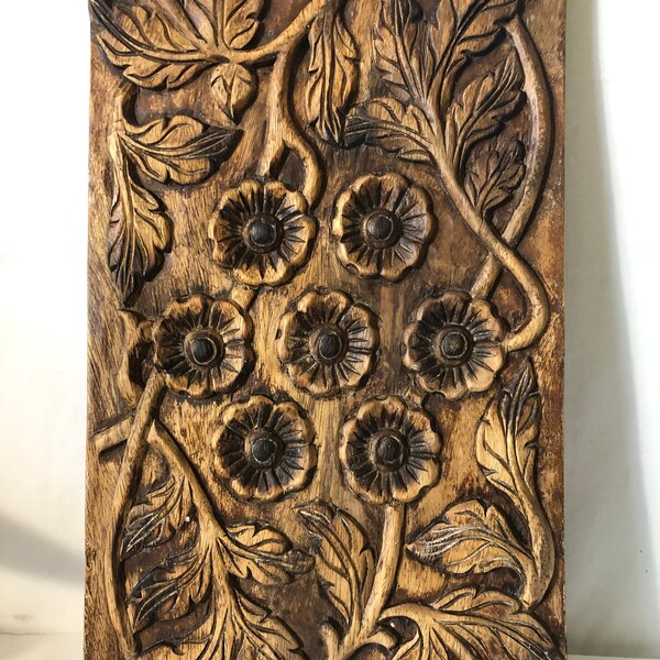 Flower Wall Plaque - Etsy
