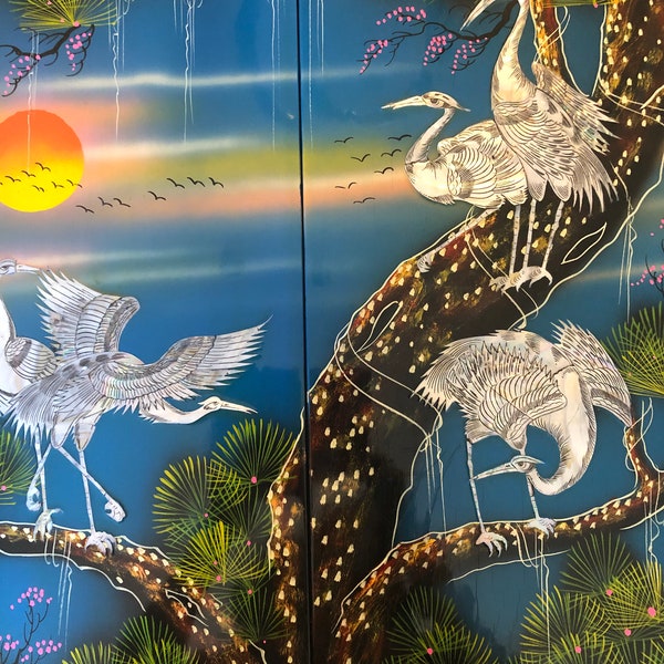 Asian Shell Art - Etsy