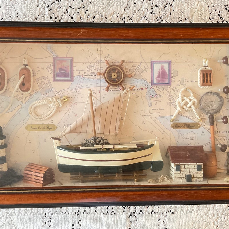 Vintage Shadow Box - Etsy