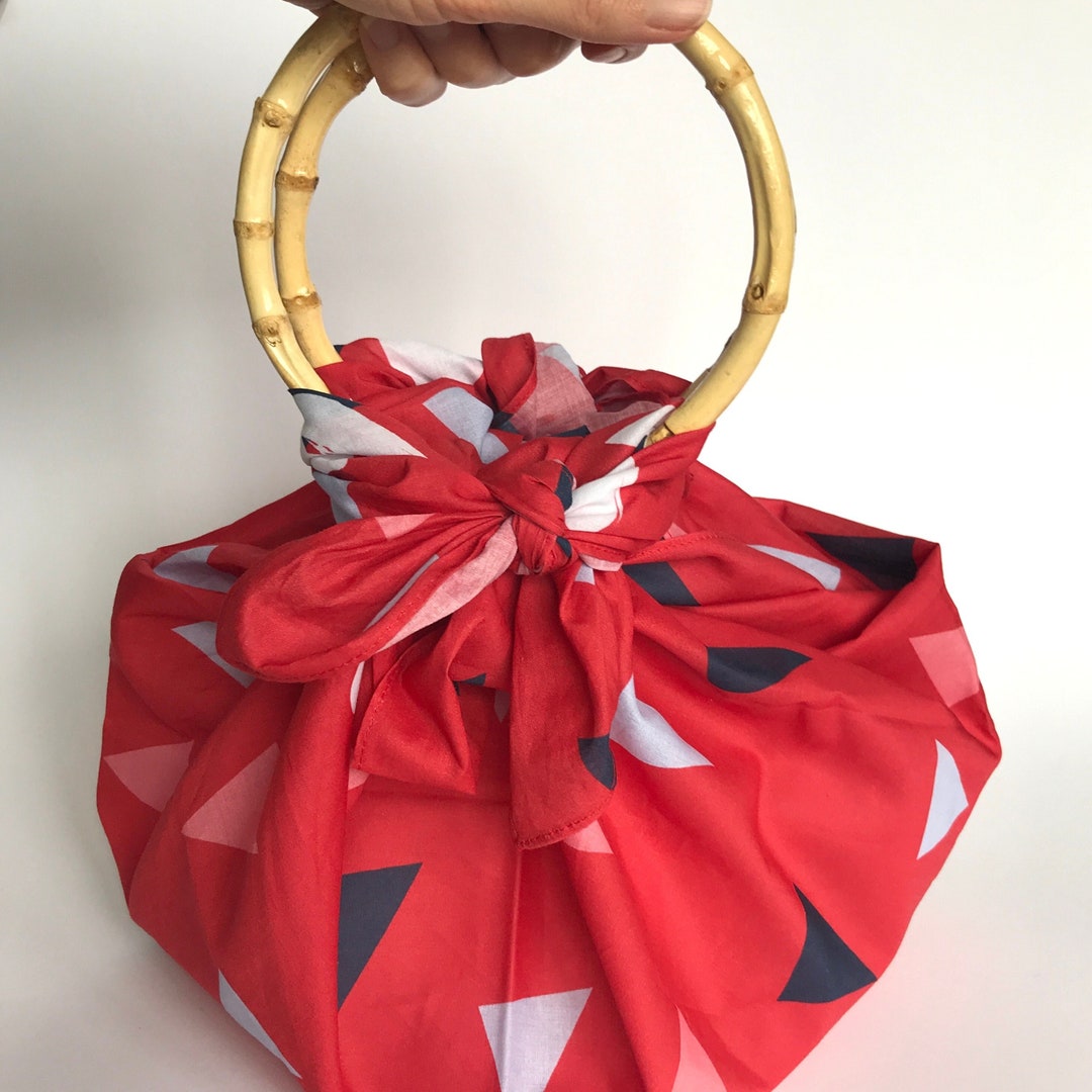 Bamboo Hoop Handles for Furoshiki Bag (pair, 17cm) - Etsy