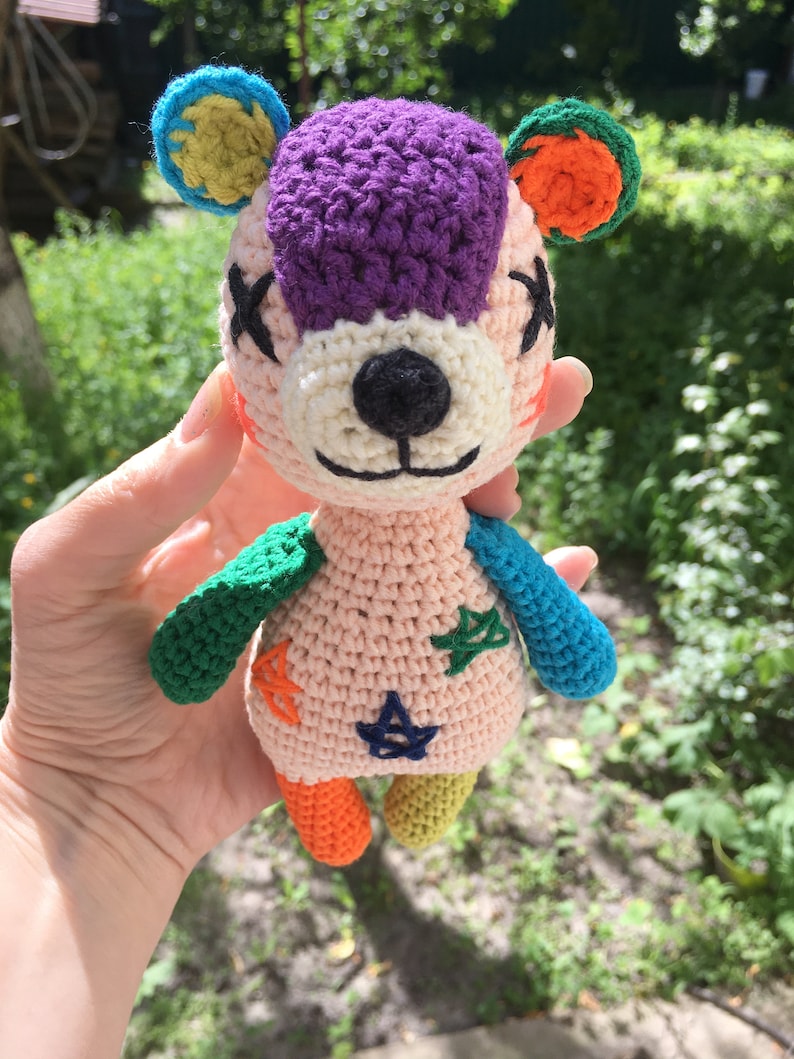 Animal crossing crochet pattern Amigurumi Teddy Bear Plush | Etsy