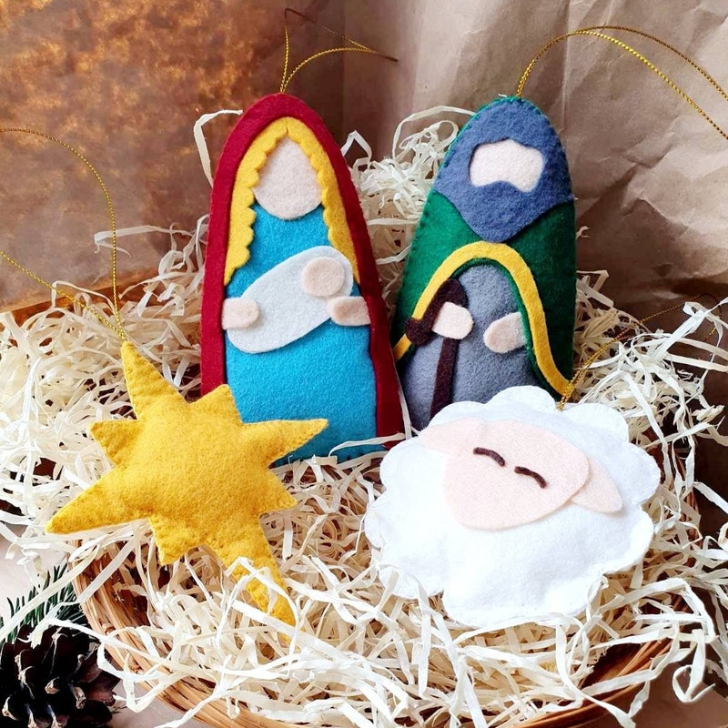 Felt Nativity Pattern - Etsy