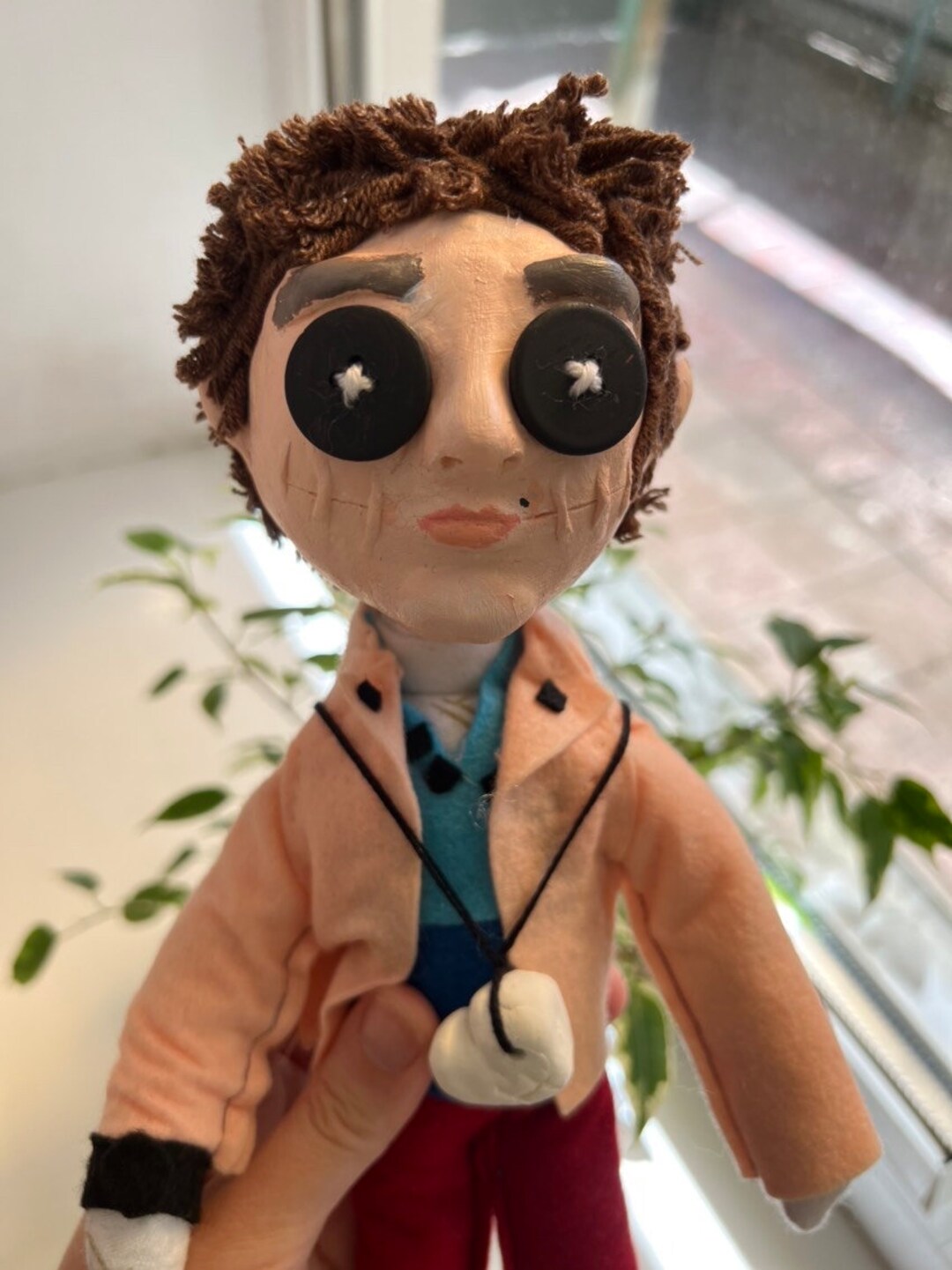 Custom Caroline Doll With Buttons Eyes as Gifts Kids and Adults for ...