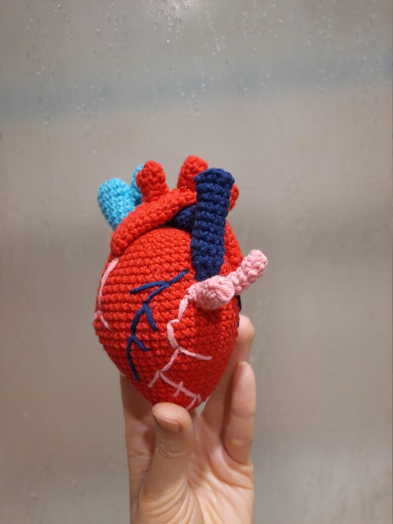 Valentine Crochet Pattern Real Heart Highly Giftable Unique | Etsy