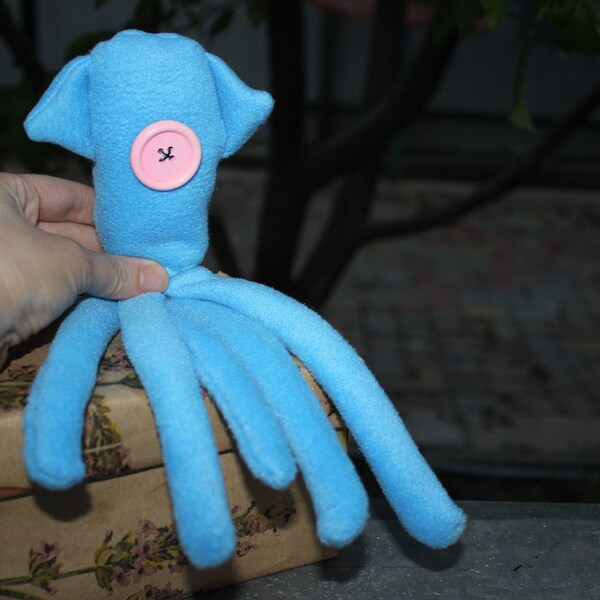 Squid Plush - Etsy