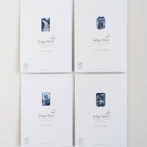 Pack of Four Blank Greetings Cards With Reproductions of My Cyanotype ...