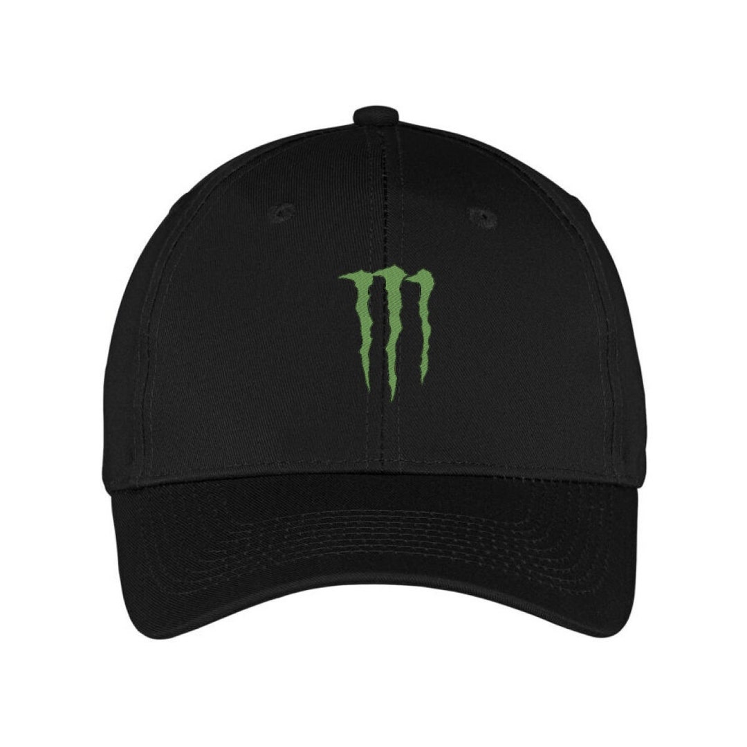 Embroidered Monster Energy Baseball Cap Monster Energy Drink - Etsy
