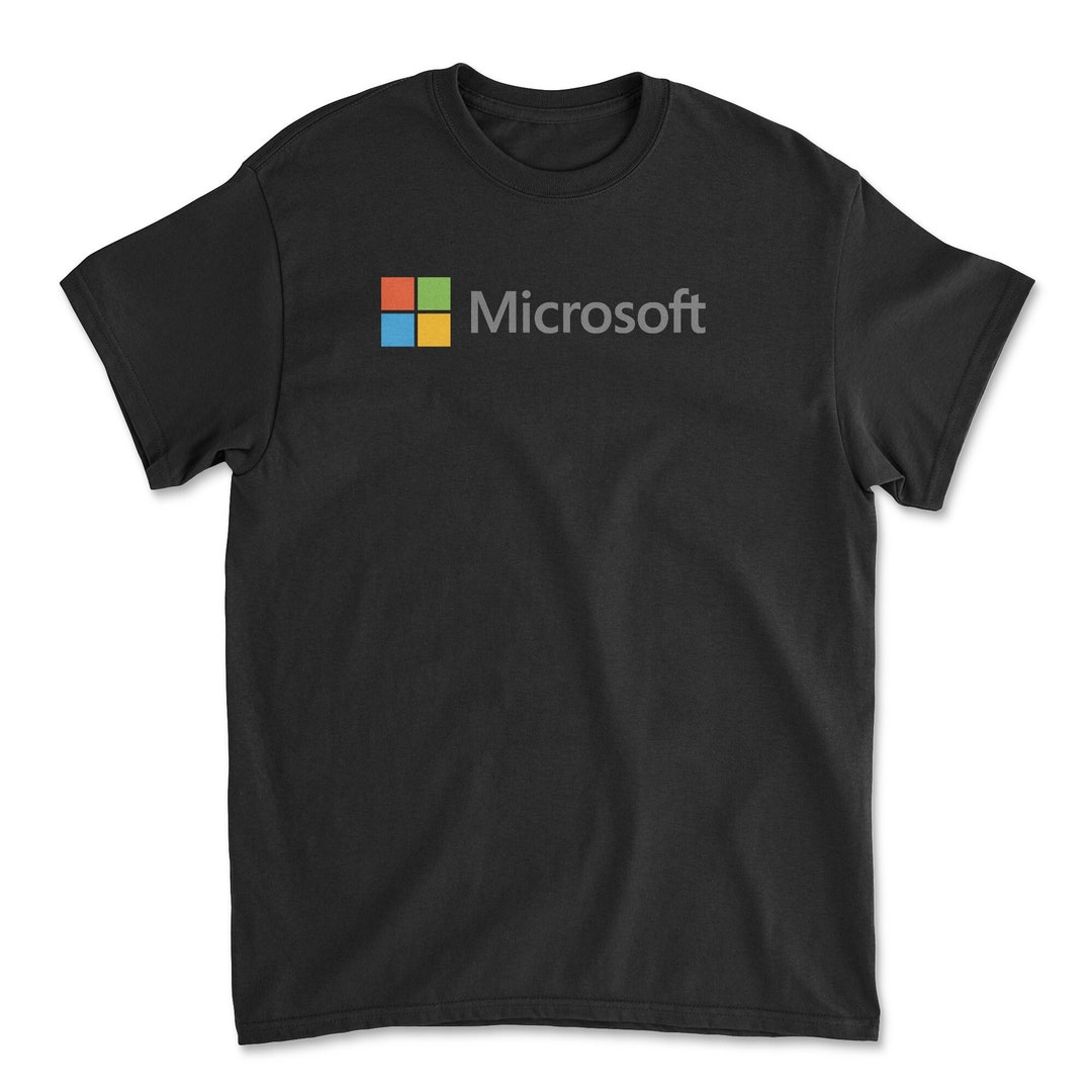 Chemise Microsoft T-shirt Microsoft Lover pour Microsoft Fan - Etsy France
