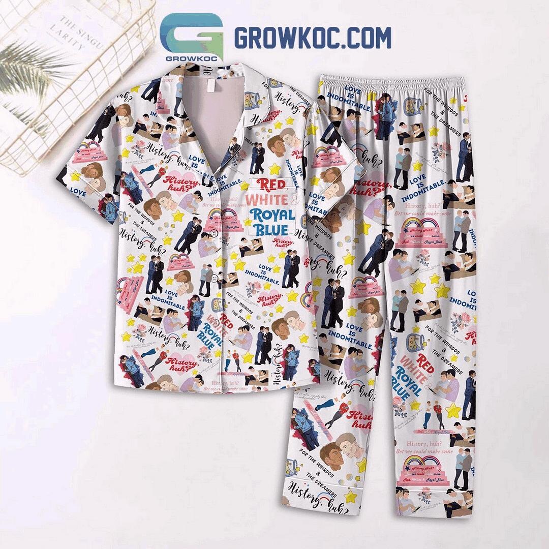 Red White & Royal Blue Pajamas Set - Etsy