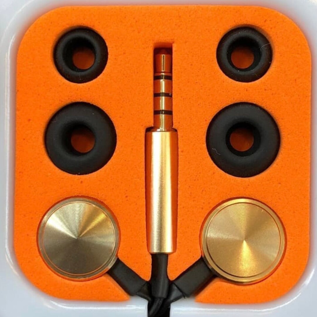 Genuine Siemen Y-119 Earphone Bass Handsfree In-ear With Mic Gold ...