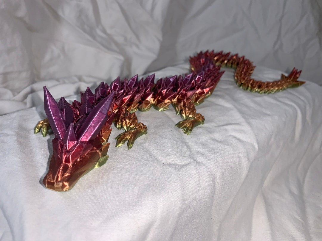 Articulating Diamond Head Dragon - Etsy