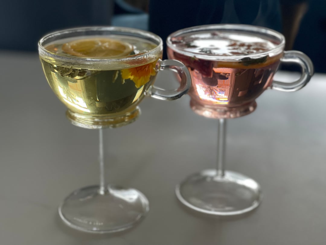 Tea Coupe: Teacup Inspired Wine, Cocktail, Coffee, Dessert Glass - Etsy