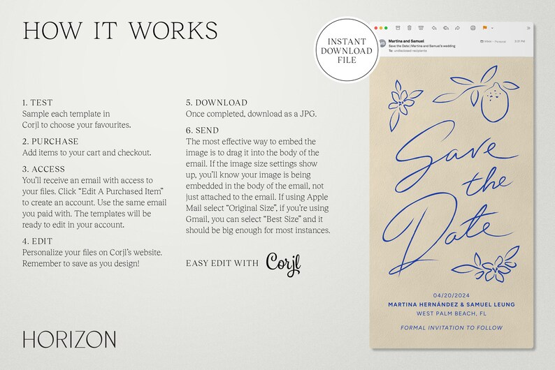 Save the Date TEMPLATE Wine Hand Drawn, Script, Cursive, Colorful ...