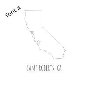 California: Minimalist Line Art - Etsy