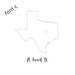 Texas: Minimalist Line Art - Etsy