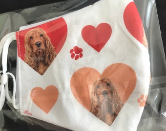 Cocker Spaniel Mask | Etsy
