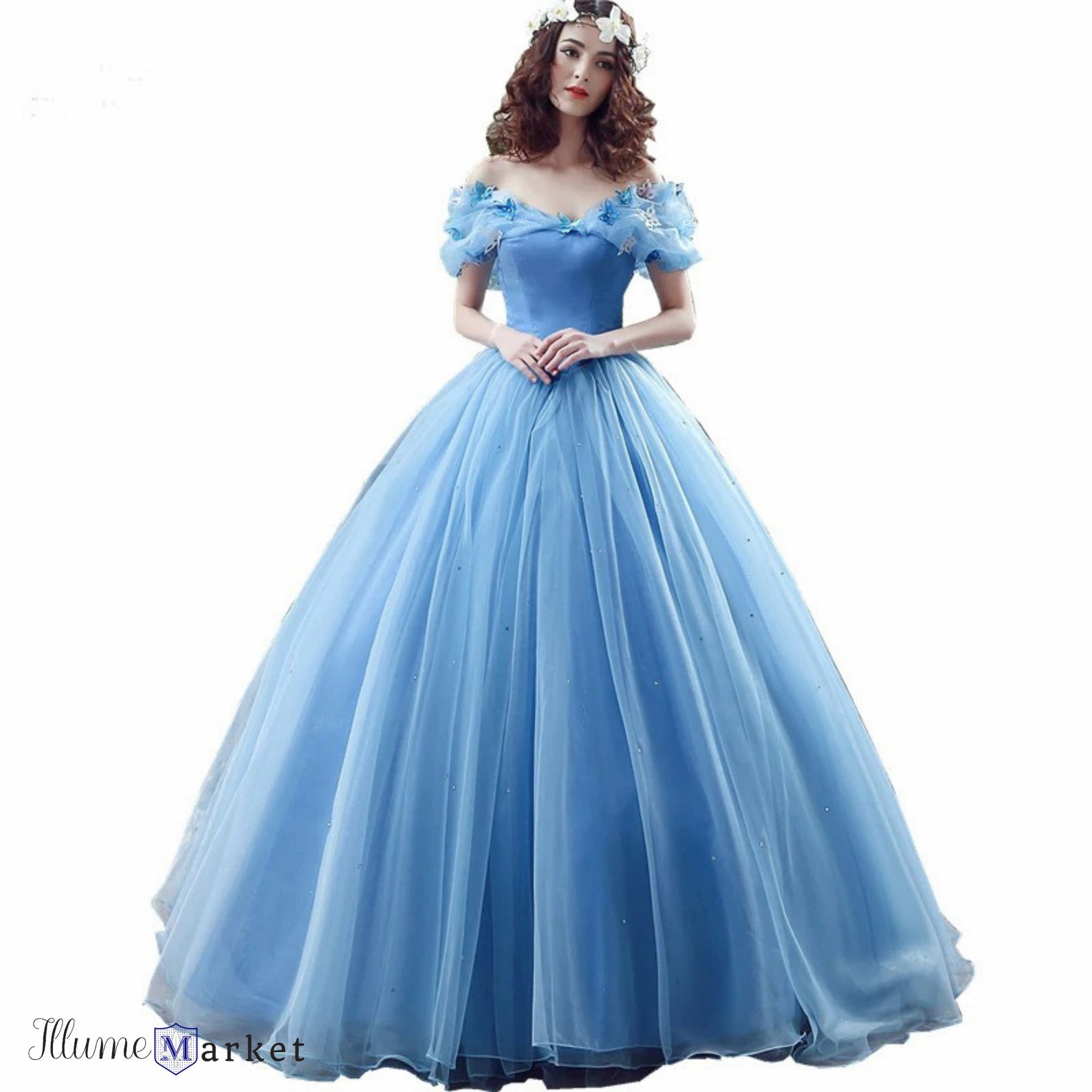 Handmade Cinderella Dress New Cinderella Movie Dress | Etsy Canada