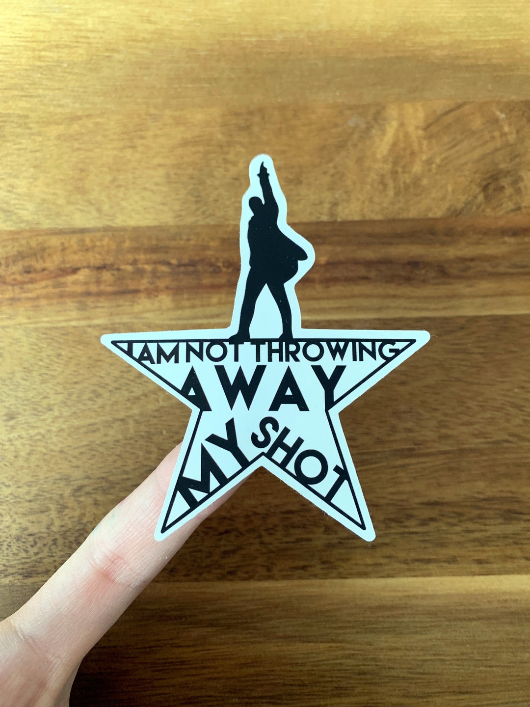 Hamilton Broadway My Shot 2.75x3.25in Sticker Broadway - Etsy