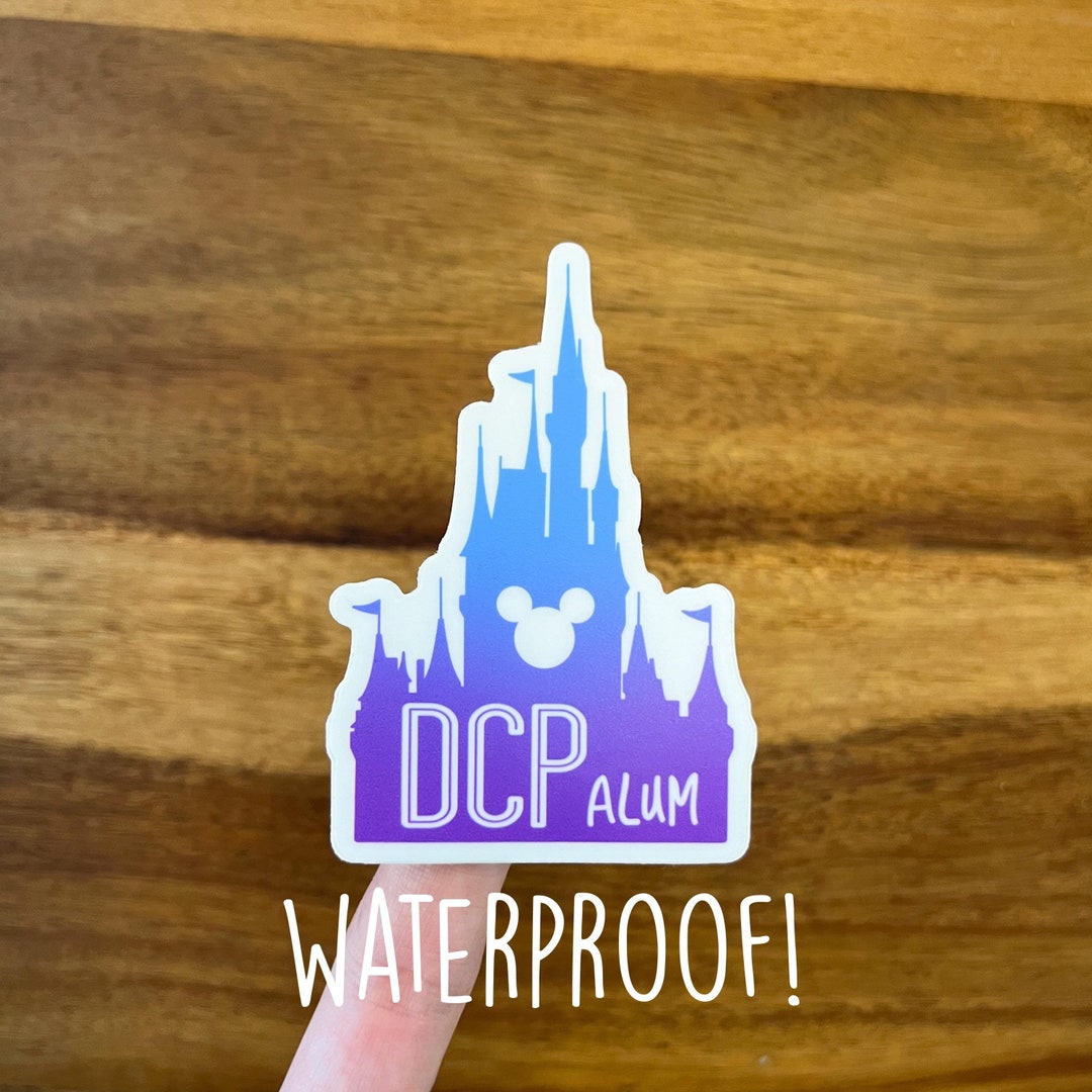 Walt Disney World Disney College Program Alum 2.06x3in Vinyl Die Cut ...