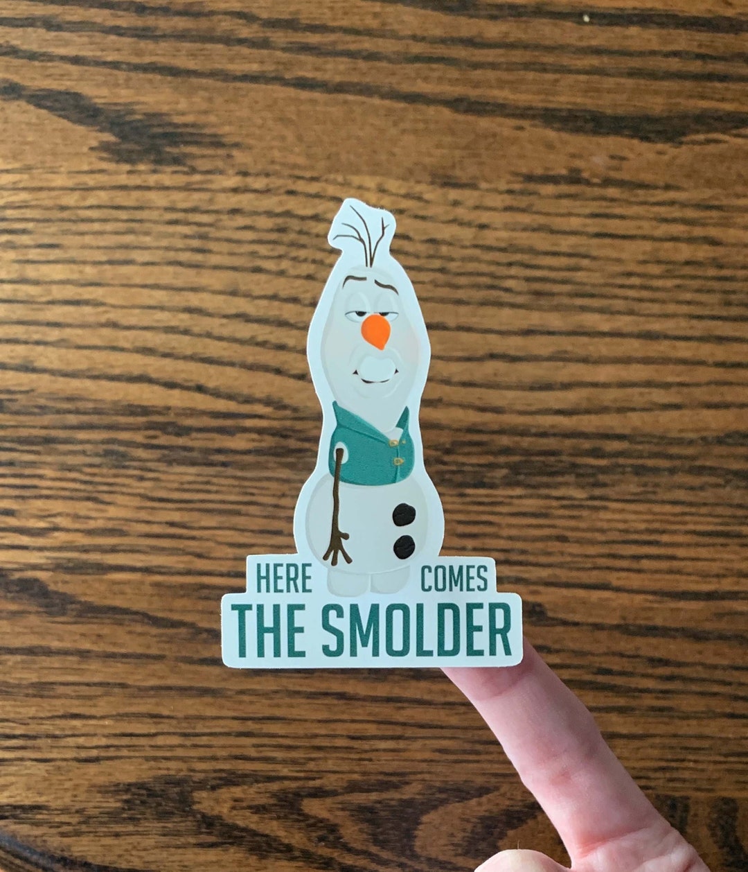 Disney Olaf Presents Flynn Rider 3.25x2.125in Sticker - Etsy