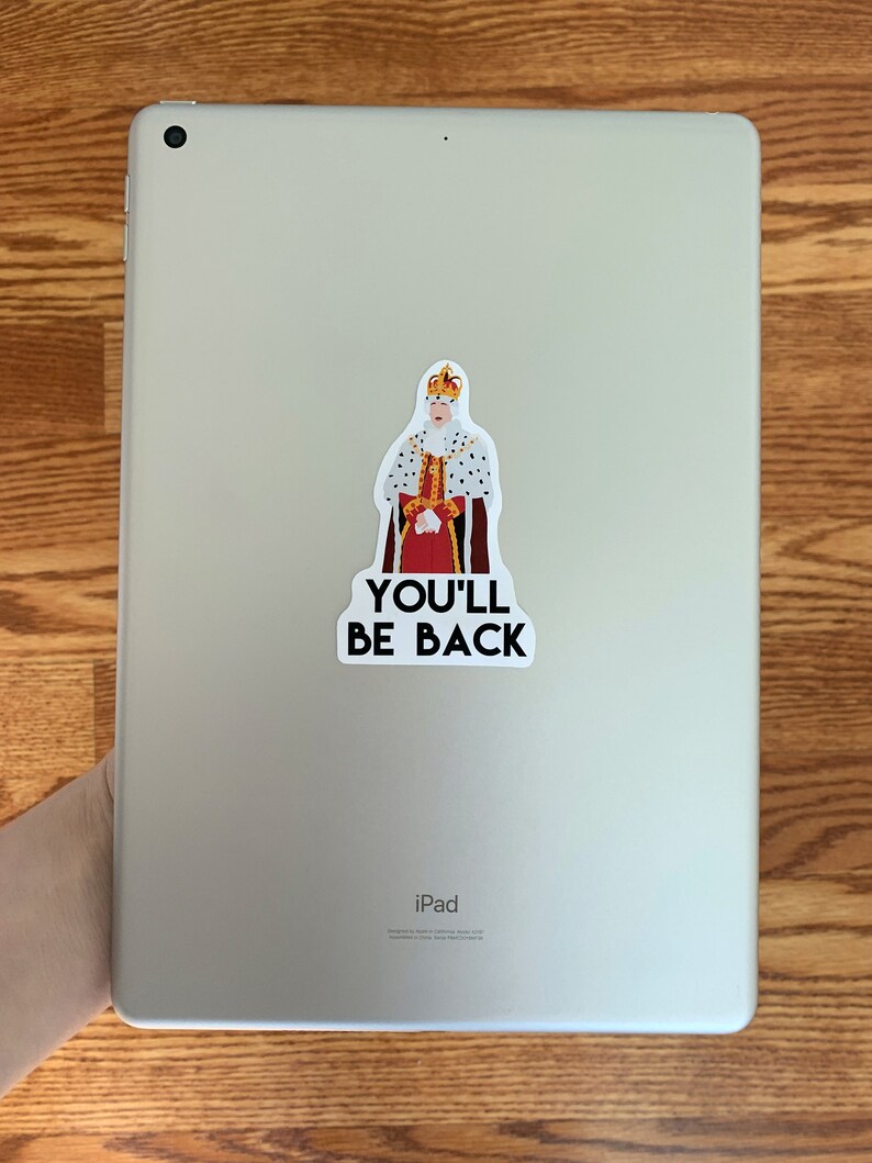 Hamilton Broadway King George 2.125x3.25in Sticker Broadway - Etsy