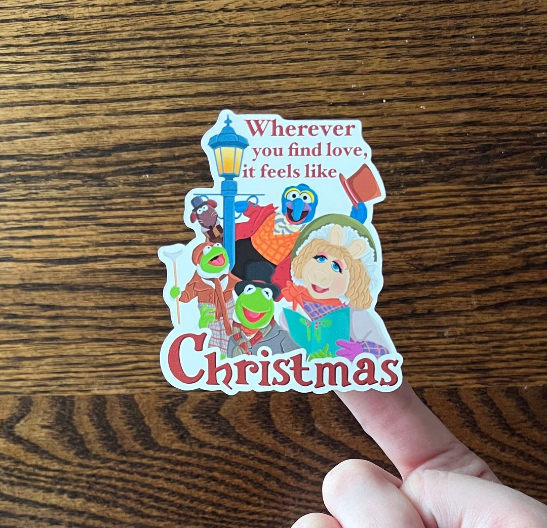 Muppets Christmas Carol 2.75x3in Sticker Disney/muppet Show/scrooge ...