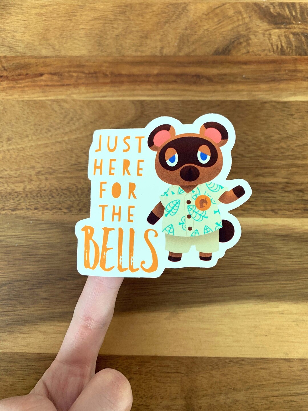 Animal Crossing Tom Nook 2.75x3in Sticker Nintendo Switch/video Games ...