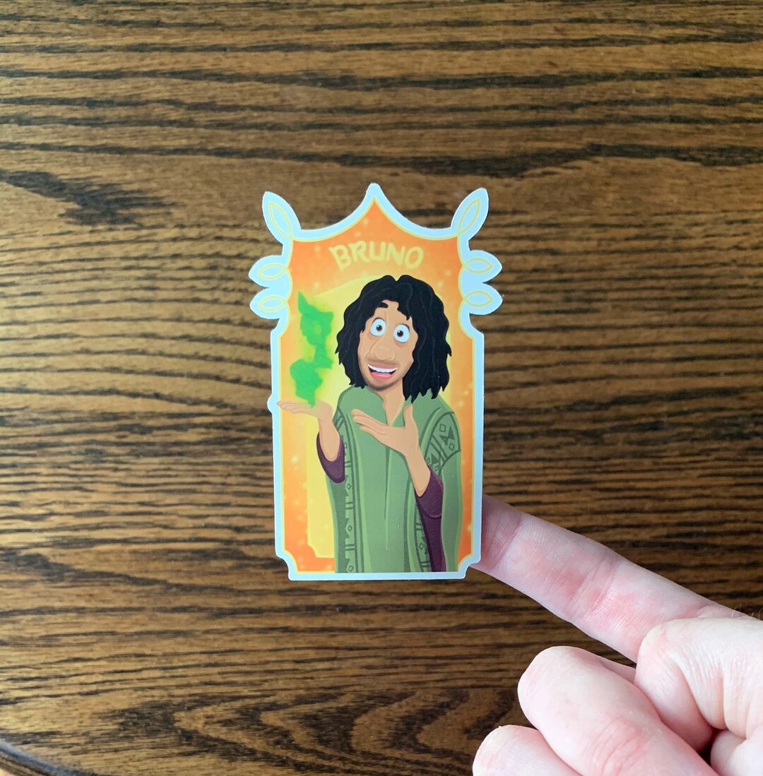 Disney Encanto Bruno 3.25x2in Sticker We Don't Talk About Bruno/Bruno ...