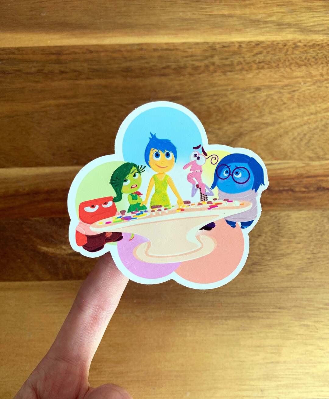 Disney Pixar Inside Out 2.875x3in Sticker Disney Parks/disney Vacation ...