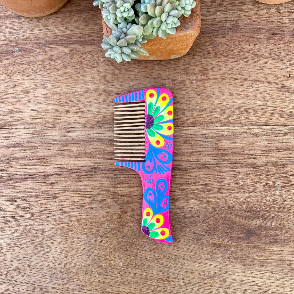 Colourful and Unique Comb. Artisanal Handmade Comb. Hand - Etsy UK