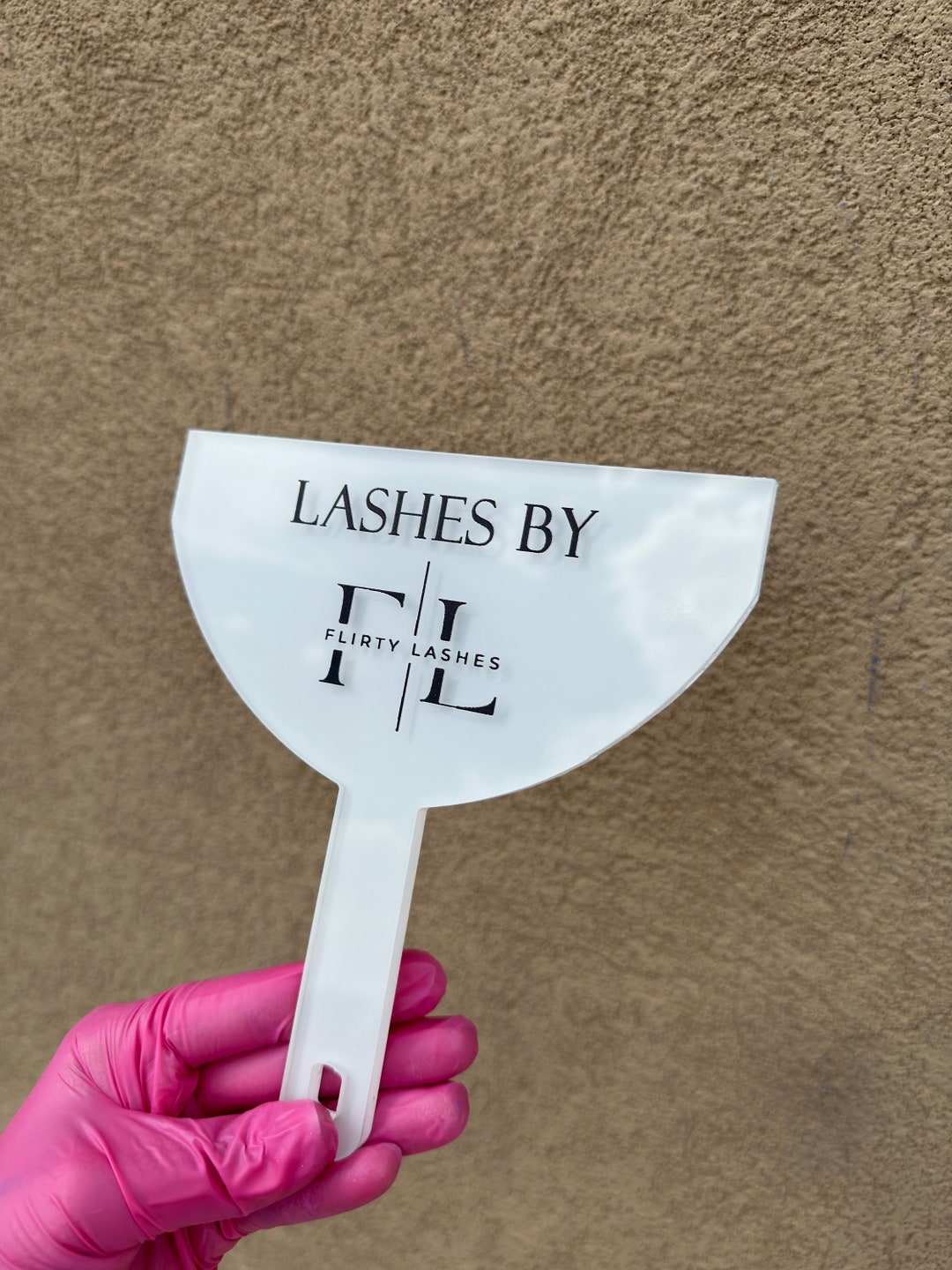 Lash Tech and Brow Tech Face Cover Face Prop for Photos - Etsy