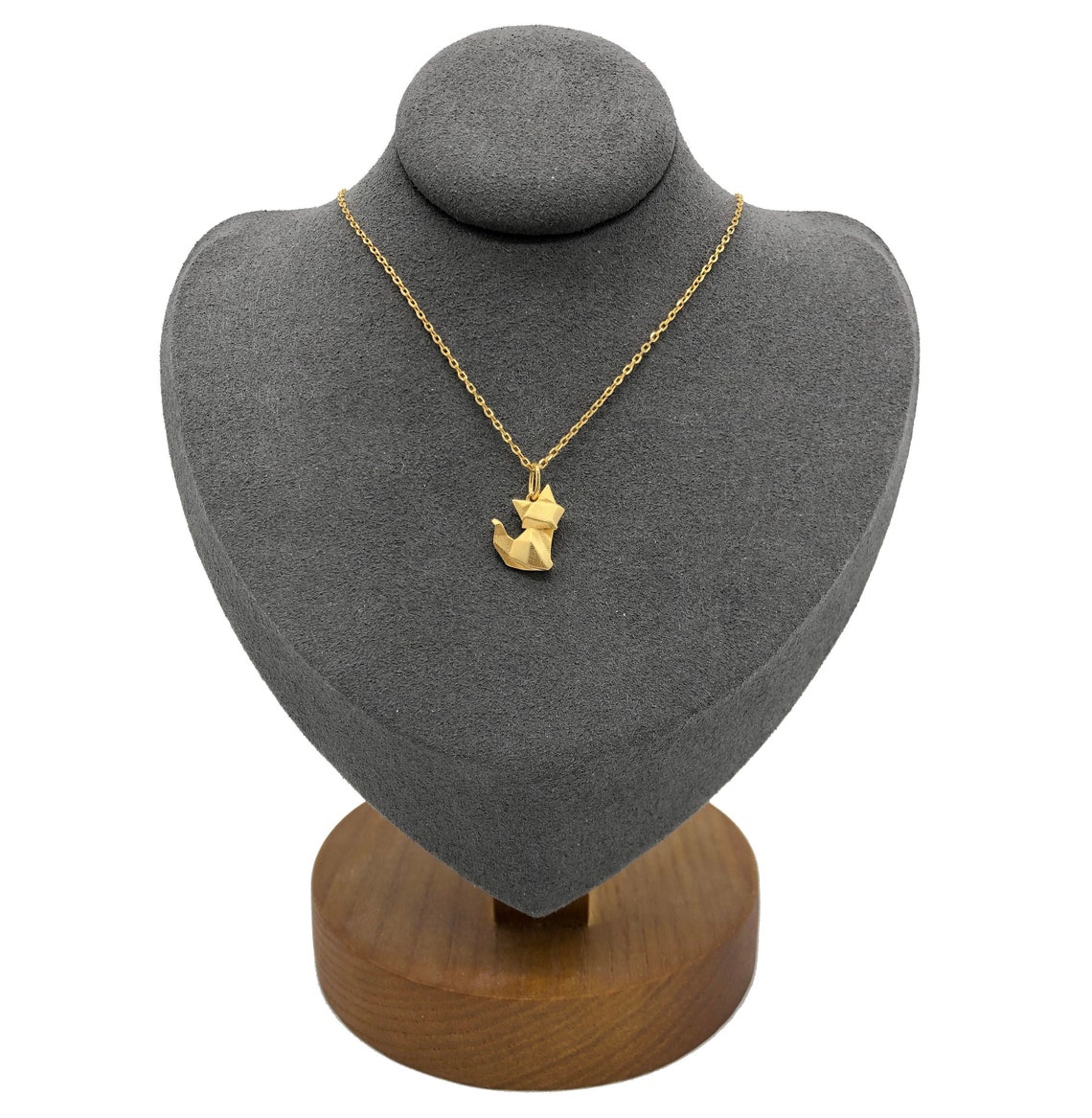 Foxie-zorro Origami Necklace From Chic Origami - Etsy