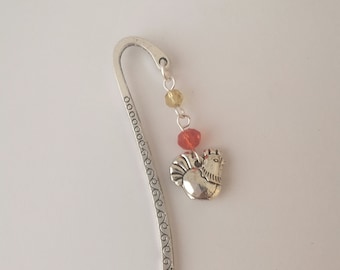 Chicken Bookmark, Cute Bookmark With Tassel, Chicken Lover Gift, Book ...