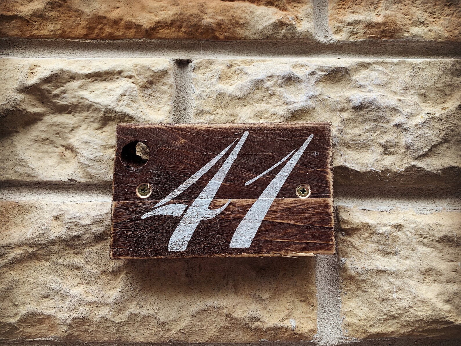 Wooden Door Number Rustic Front Door Cottage Style Door - Etsy