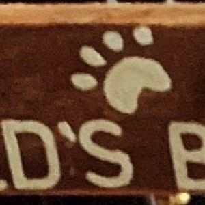 Personalised Pet Sign Small Wooden Sign Dog Bed Dog Sign - Etsy