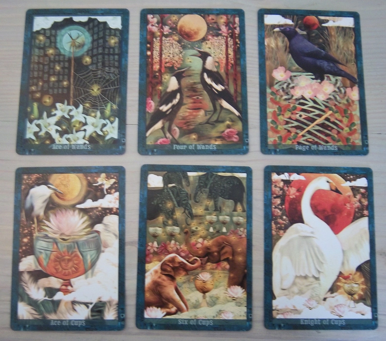 Guardian of the Night Tarot Deck & Guidebook by M.J. Cullinane | Etsy