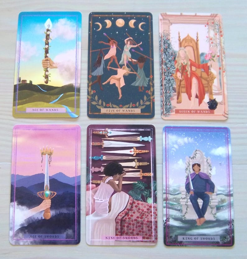 Earth Woman Tarot Deck W/ Guidebook by Tarn Ellis - - Lo Scarabeo - New ...