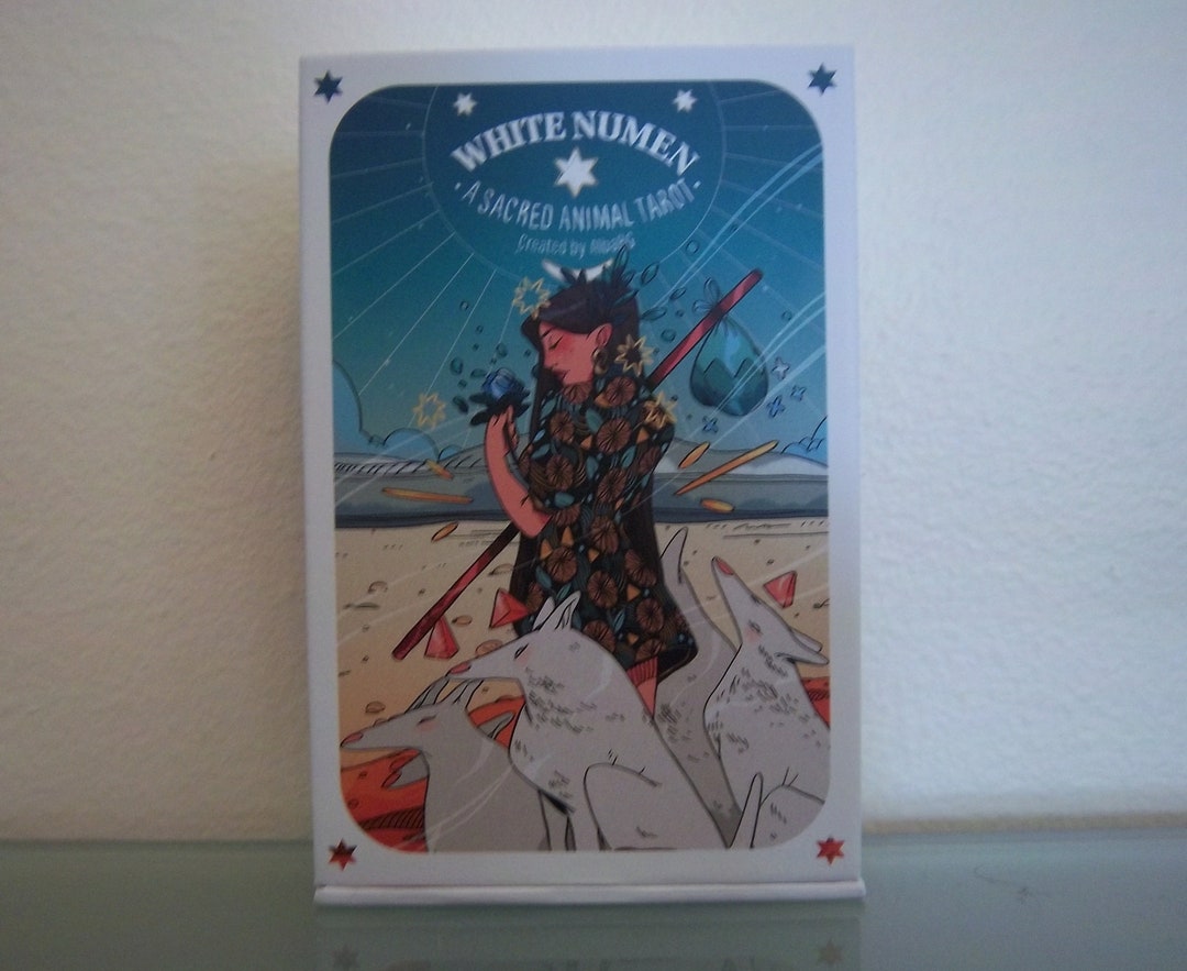 Authentic - White Numen A Sacred Animal Tarot Deck W/ Book by Alba ...