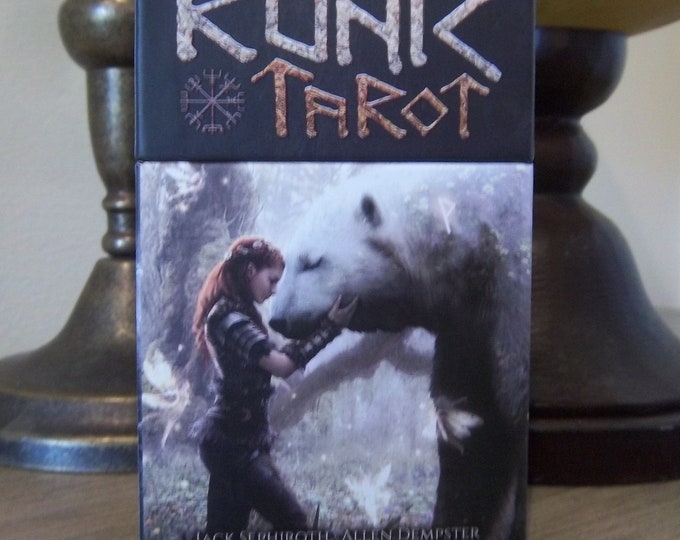 Runic Tarot Kit Card Deck & Guidebook Set Oracle Cards and Book Magic ...
