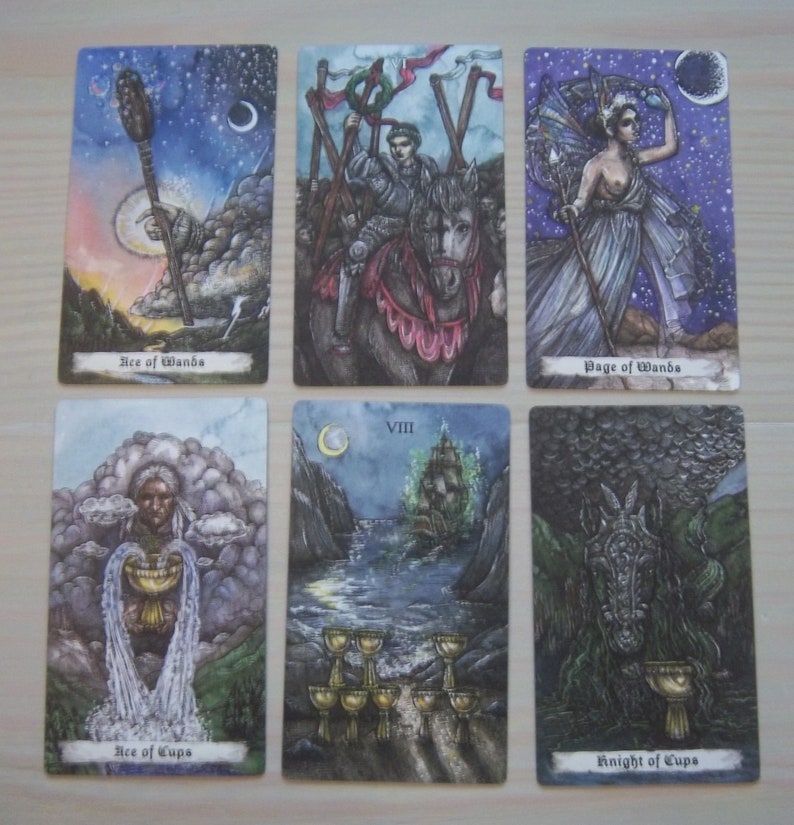 The Myths and Legends Tarot Deck W/ Guidebook by Taylor Byrn - Indie ...