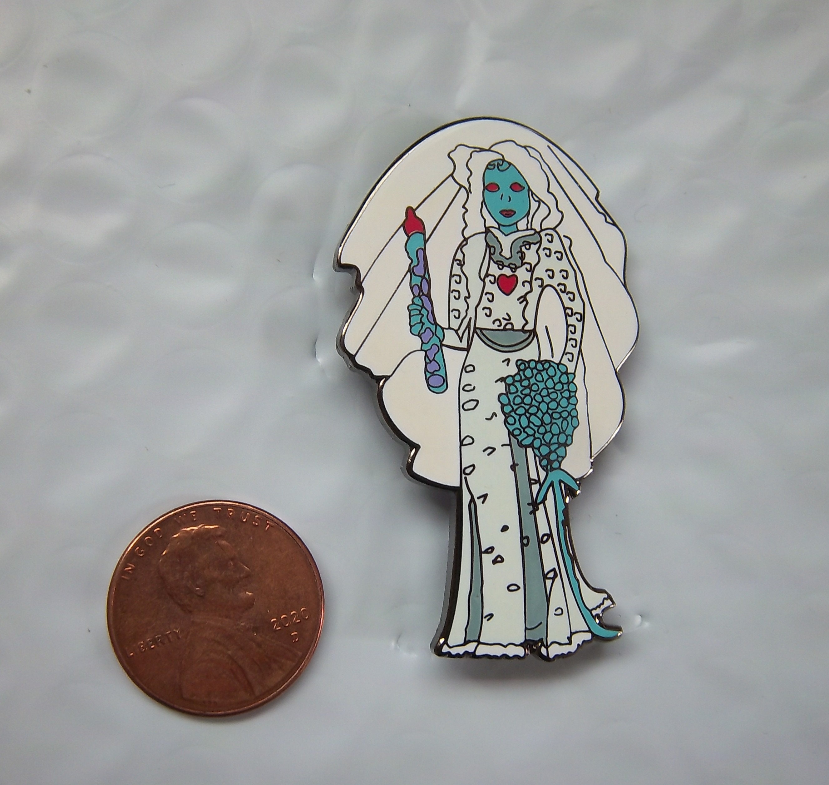 Haunted Mansion Bride In The Window Fantasy Pin Not a | Etsy