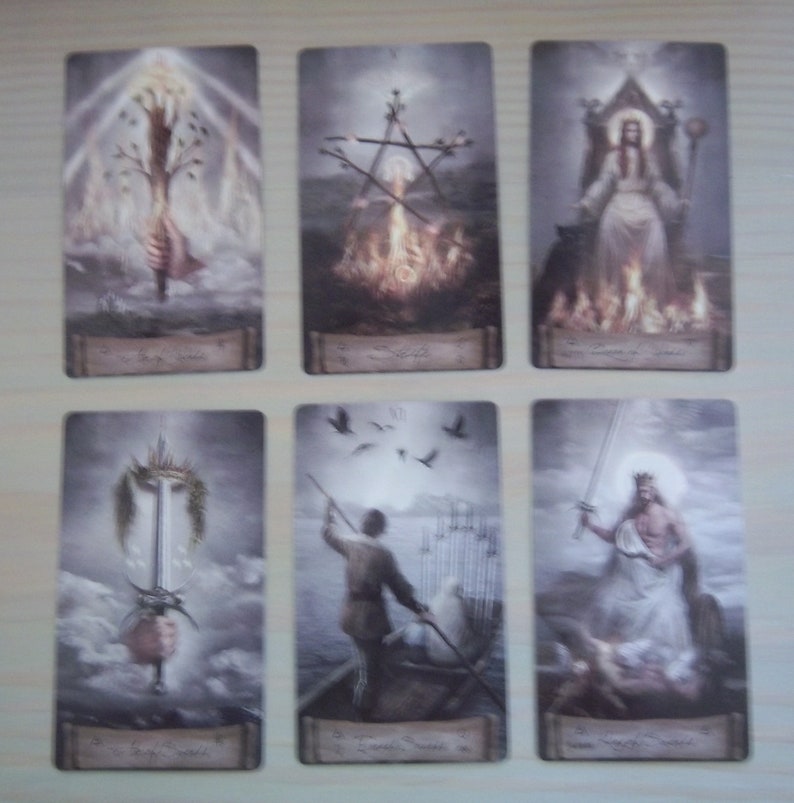 Heaven & Earth Tarot Deck With Guidebook by Jack Stepiroth - Etsy