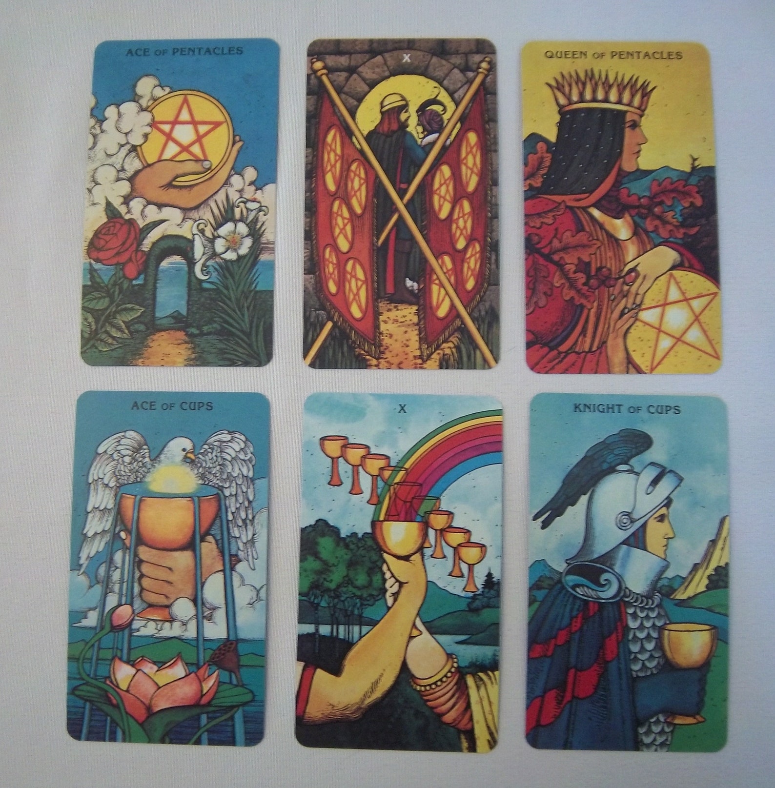Authentic Morgan-Greer Tarot Deck Illustrated by Bill Greer | Etsy