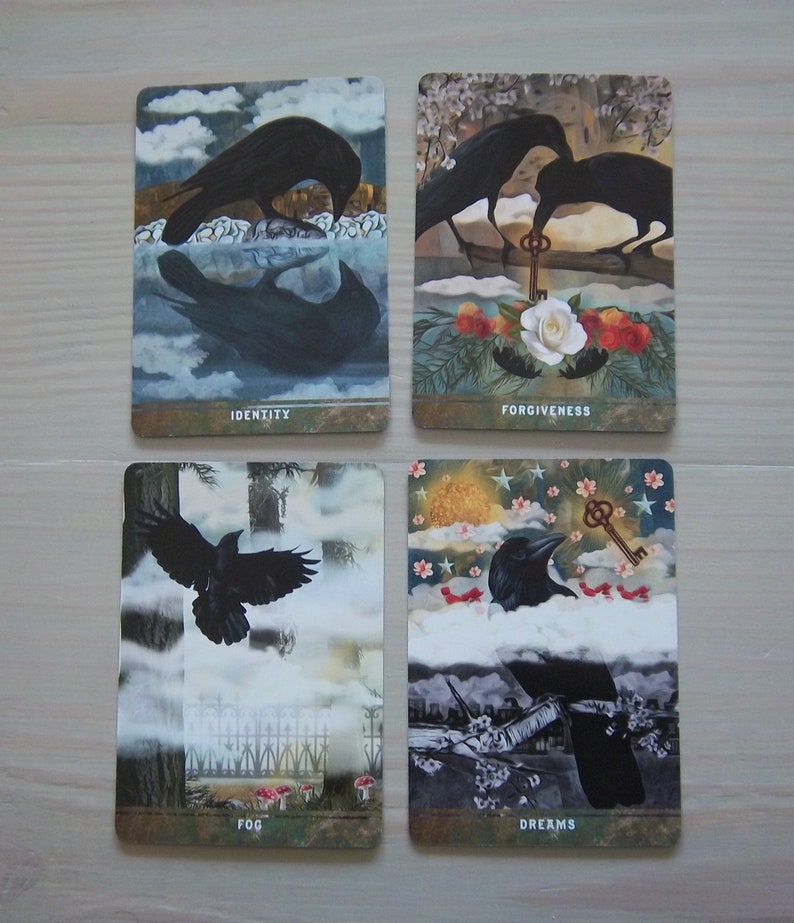 Expansion Deck for Urban Crow Oracle Deck W/ New Guidebook - Etsy UK
