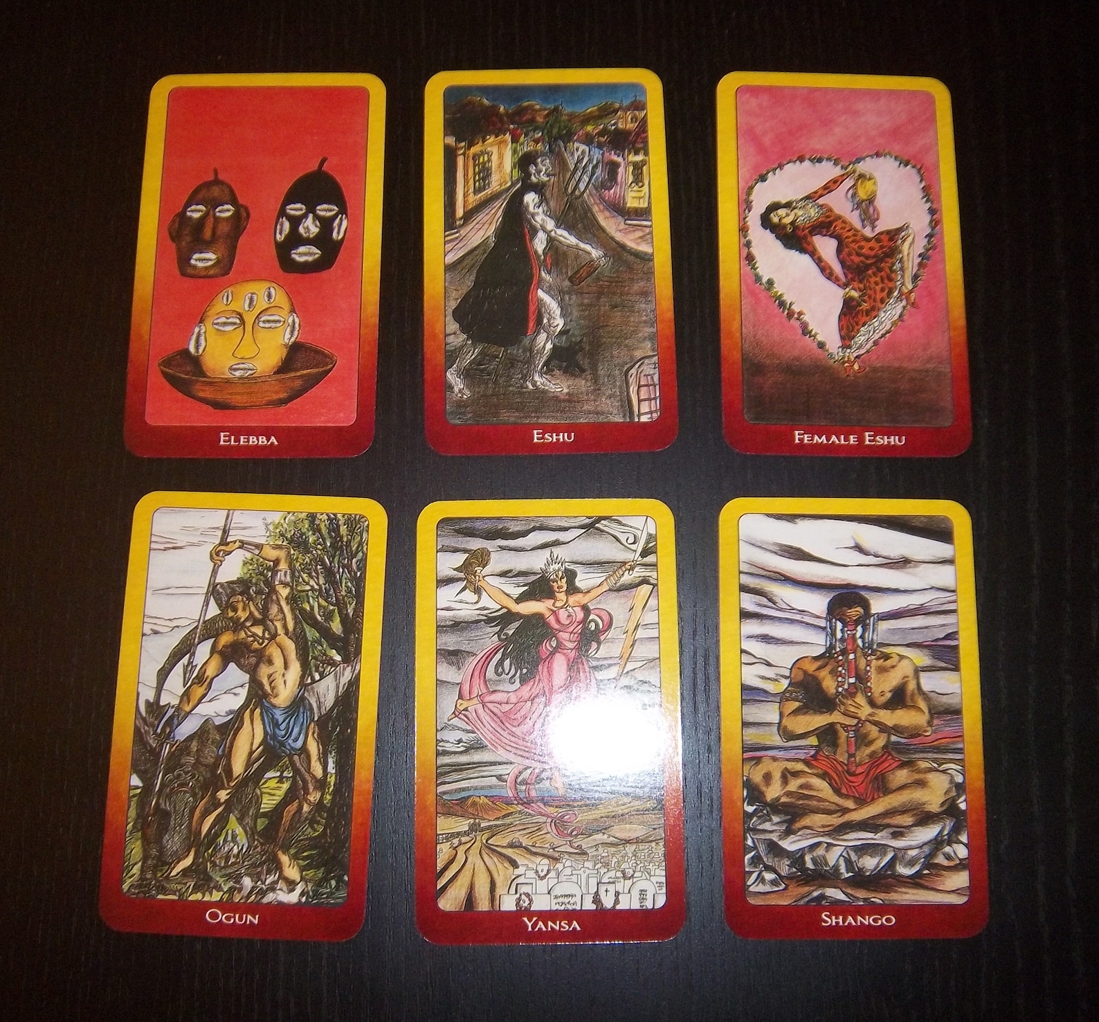 The Tarot of the Orishas Deck and Book Kit by Zolrak / Durkon - New ...
