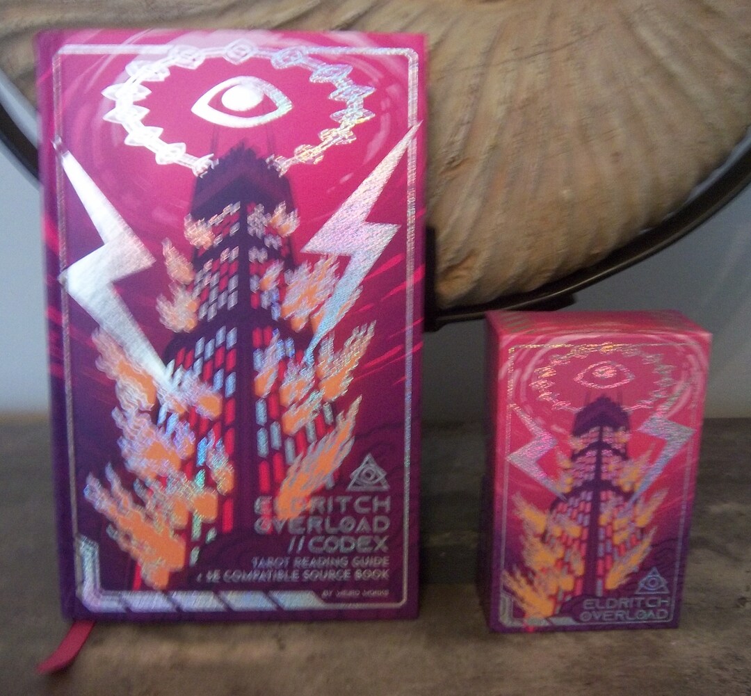 Eldritch Overload Tarot Deck W/ Hardback Book by Brenda Ho & Weird ...