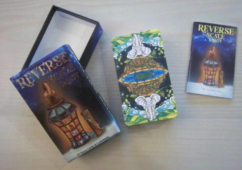 Reverse Scale Tarot Deck W/ Guidebook by Mykola Taradaiko - Etsy